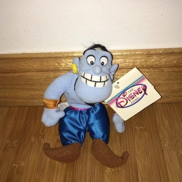 Disney | Toys | Nwt Disney Vintage Aladdin Genie Plush | Poshmark